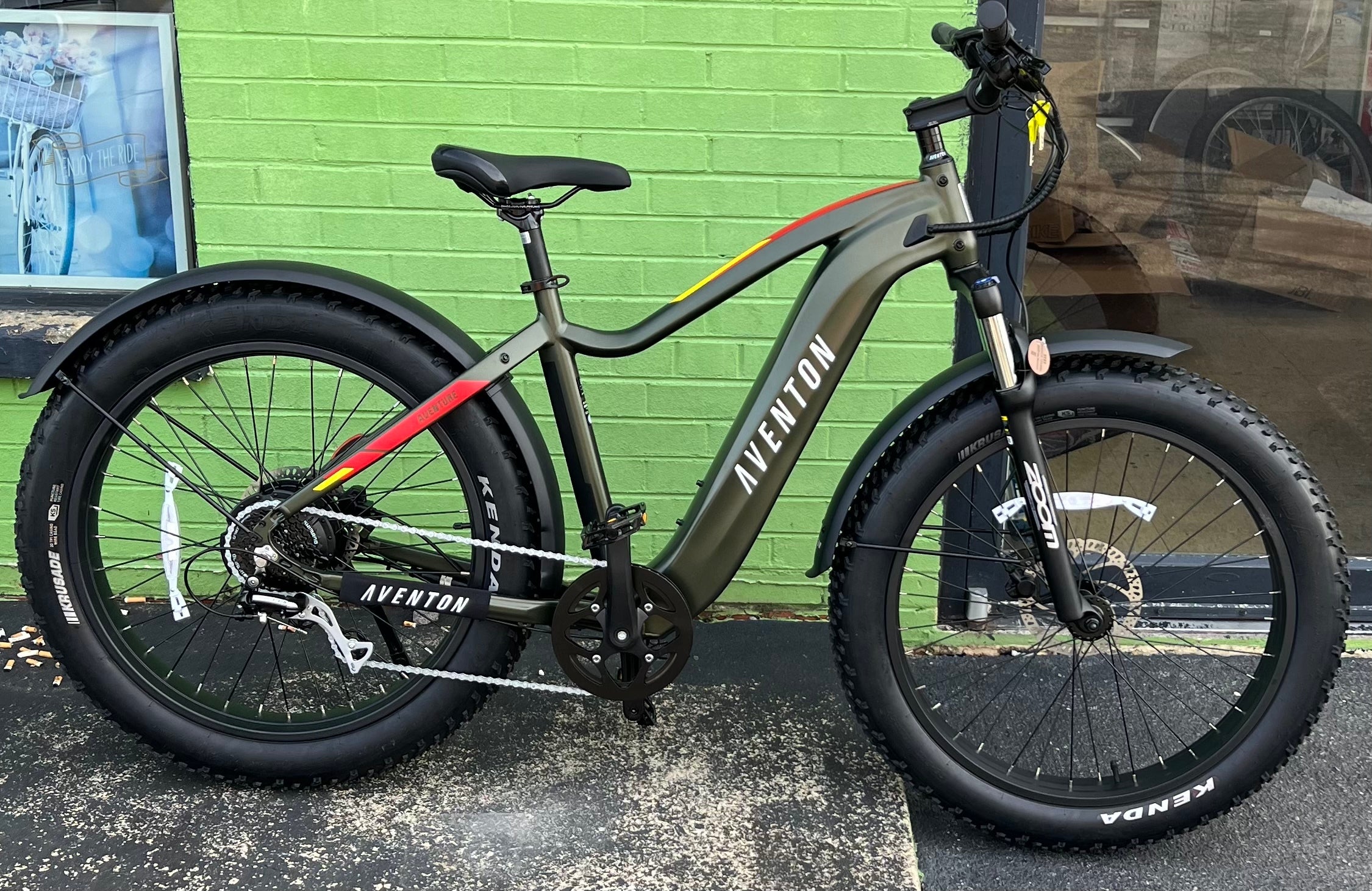 Aventon Aventure Step Over Ebike W 45 Mile Max Operating Range And Aventon Aventure Step Over Ebike W 45 Mile Max Operating Range And